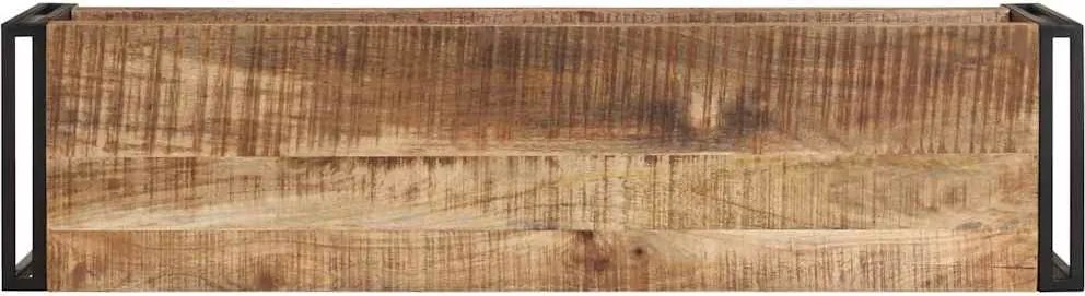 TV stolek 120 x 30 x 40 cm hrubé mangovníkové dřevo 320679