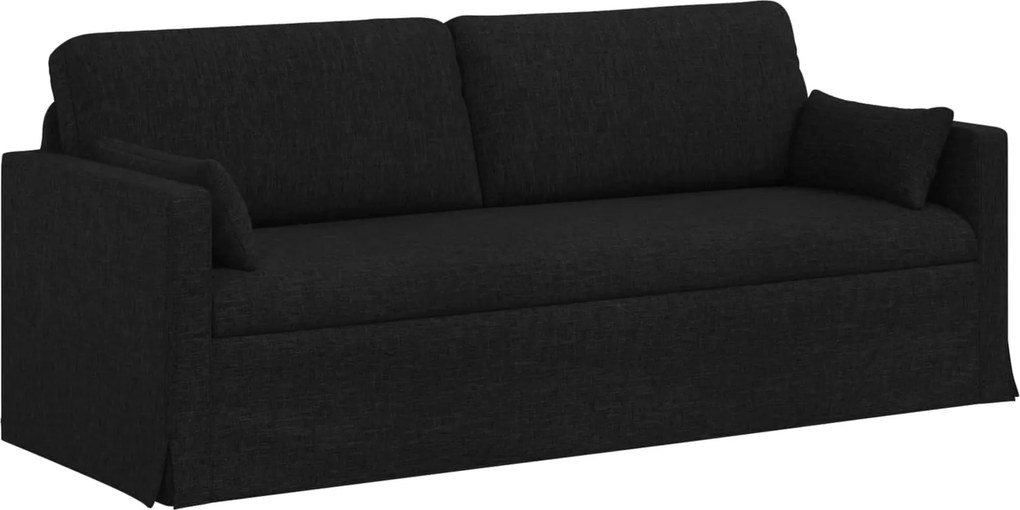Set pohovek 2 ks Černá textil 3407583