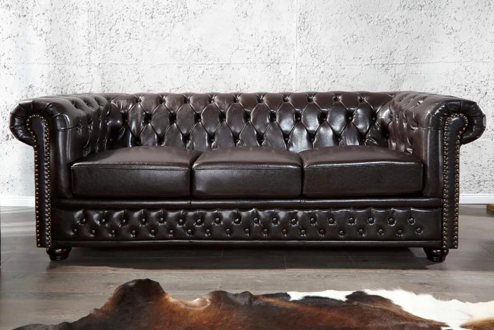 Askont Chesterfield Oxford: sedací souprava 3+2+1