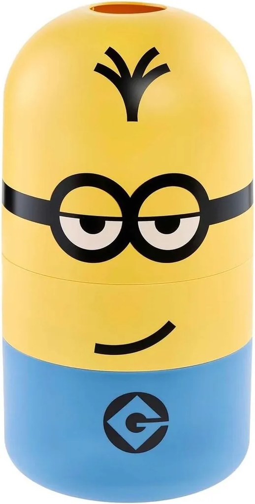 Keeeper Mimoni Dětský úložný box Kevin, 20 × 20 × 38 cm, 10 l, žlutý