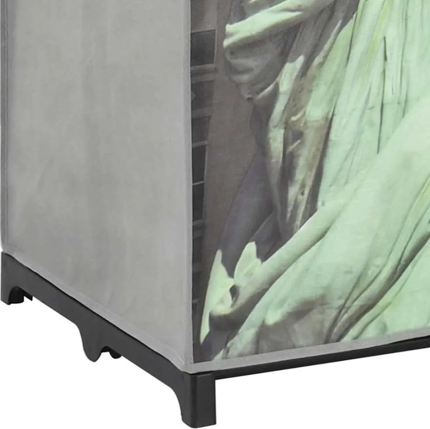 Šatní skříň New York 75 x 45 x 160 cm textil 282461