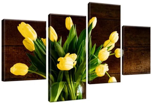 Tištěný obraz Žluté tulipány 120x70cm 2154A_4AA