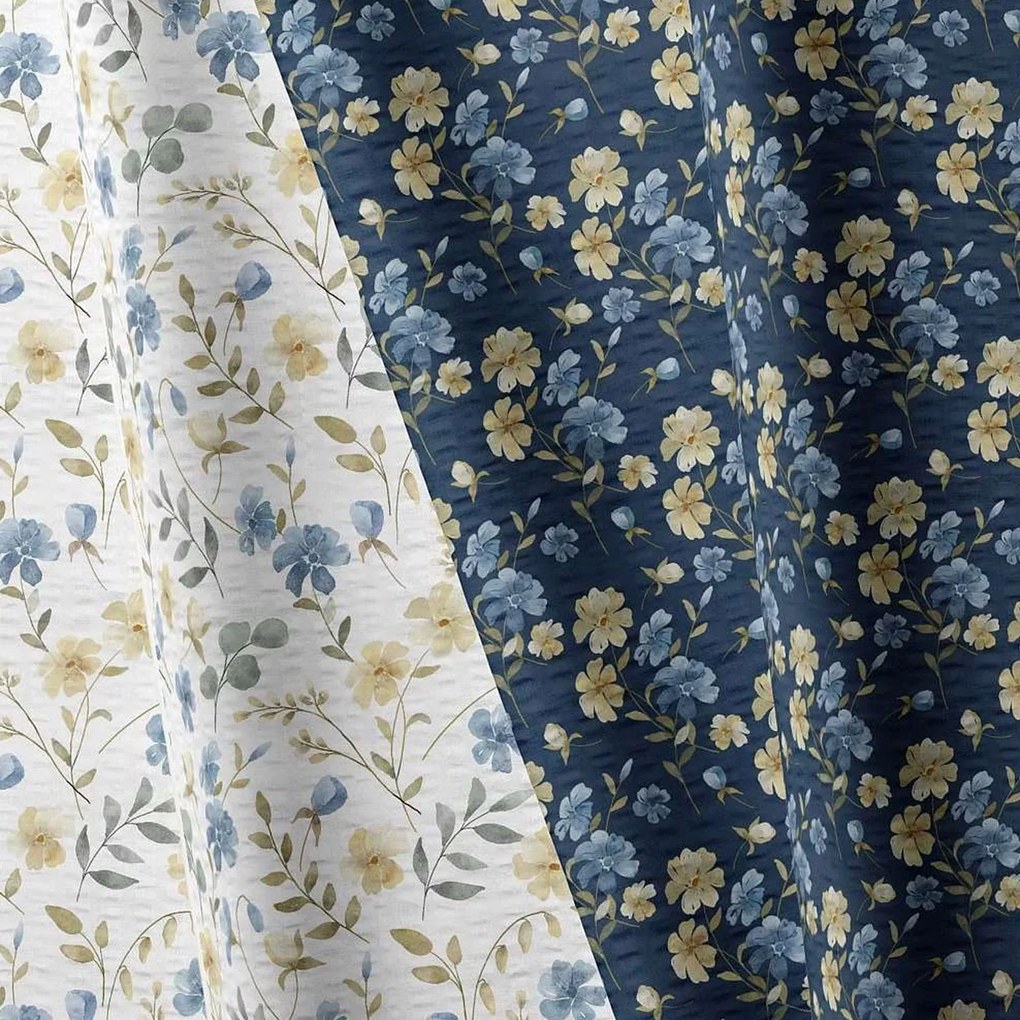 Krepové perkálové prodloužené povlečení Bloom - duo Velikost: 140 x 220 + 70 x 90