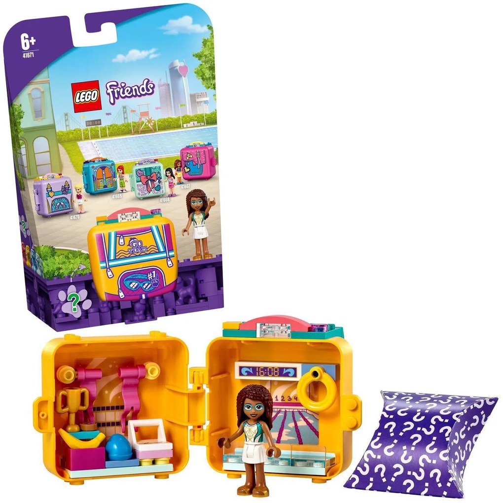 Lego stavebnice lego friends 41671 andrein plavecký boxík