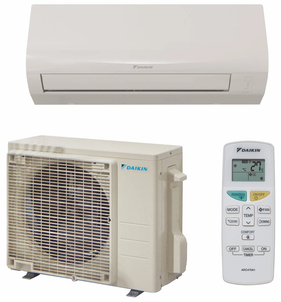 Klimatizace Daikin Sensira 2,5 kW - sestava 1+1 včetně montáže