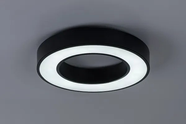 Rabalux 71361-LED St stropní sv CIRANO LED/45W/230V 3000-6500K pr.60 cm černá+DO