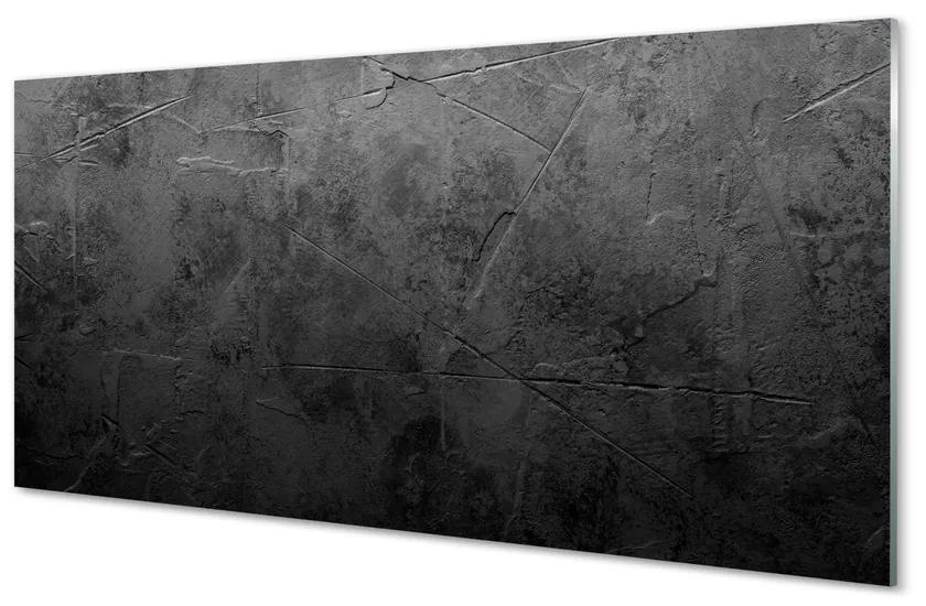 akrylový obraz struktura kamene beton 140x70 cm