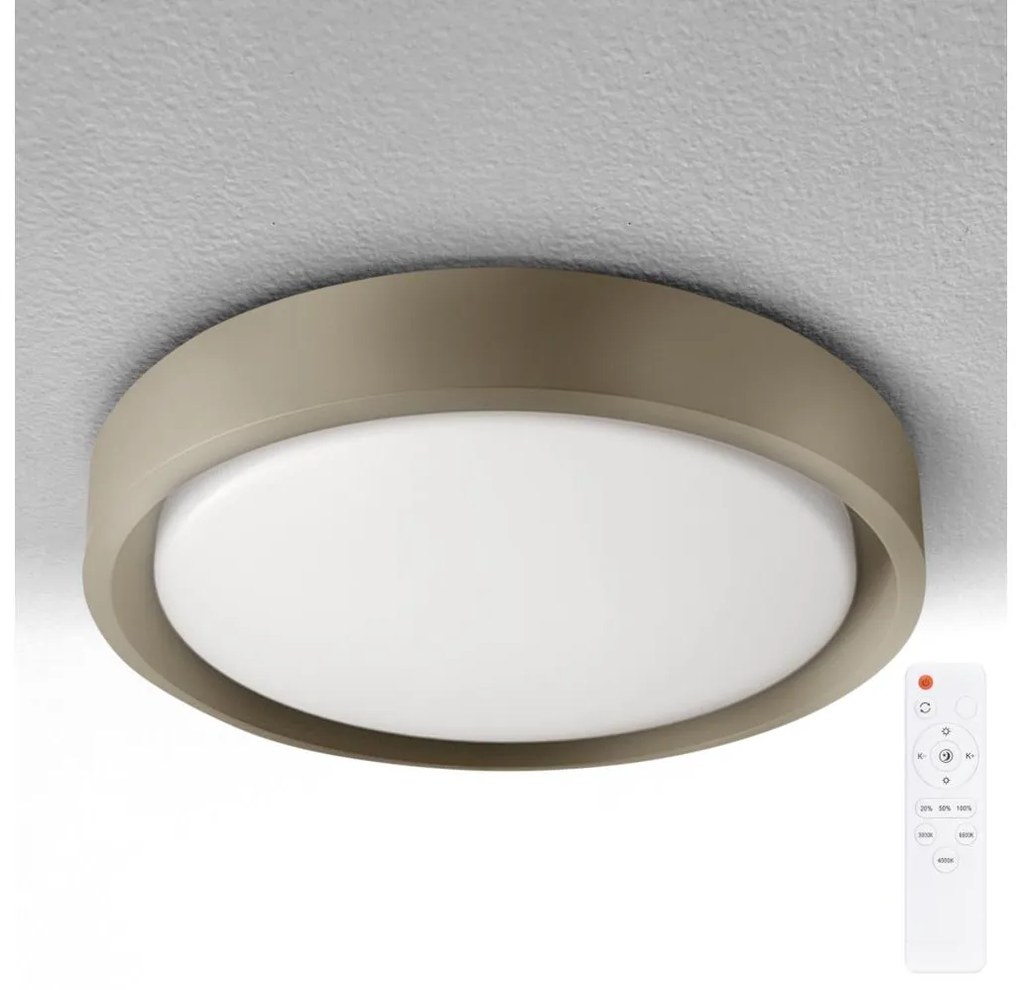 Brilagi -LED Stmív. svítidlo MATTEO LED/60W/230V 3000-6500K pr. 51,5 cm taupe+DO