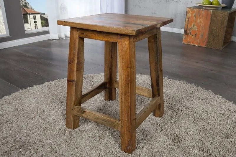 Deflee odkládací stolek JAKARTA 30-CM masiv recykl OS22751masivní recyklované dřevo  30 cm x 45 cm x 30 cm