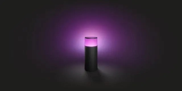 PH 17420/30/P7 Hue LED White and Color Ambiance Venkovní sloupkové svítidlo Philips Calla 17420/30/P7 černé, 25 cm, 24V DC - PHILIPS HUE (915005630301)