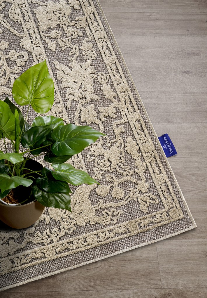 Villeroy & Boch Kusový koberec 106149 Grey, Beige, 200x290, béžová, ložnice
