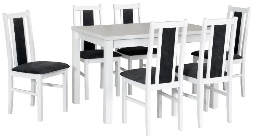 Jídelní stůl MAX 5 doprava zdarma deska stolu grafit, nohy stolu olše