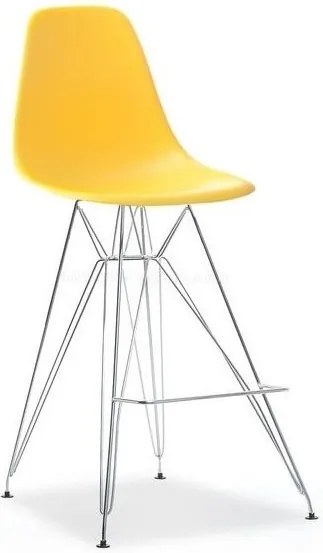 M Barová židle MOBI žlutá