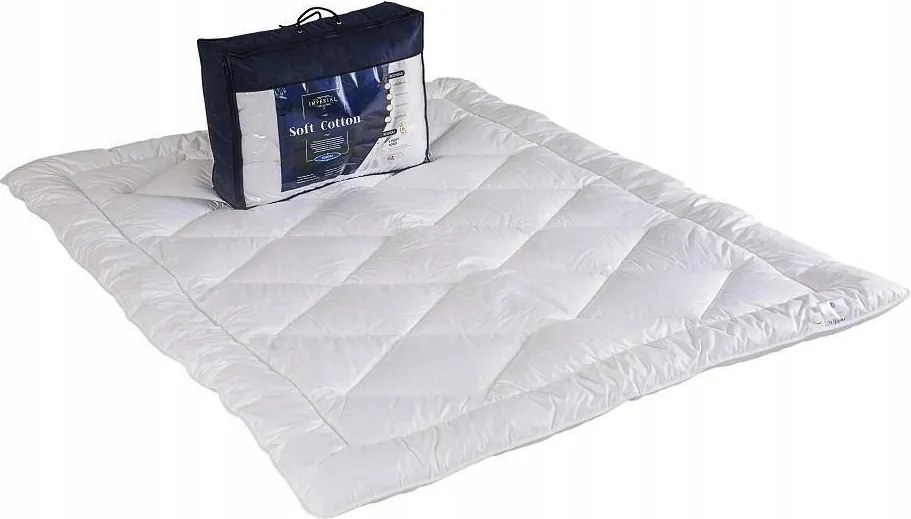 Antialergická přikrývka Imperial Soft Cotton 140x200, 4 roční období, bílá
