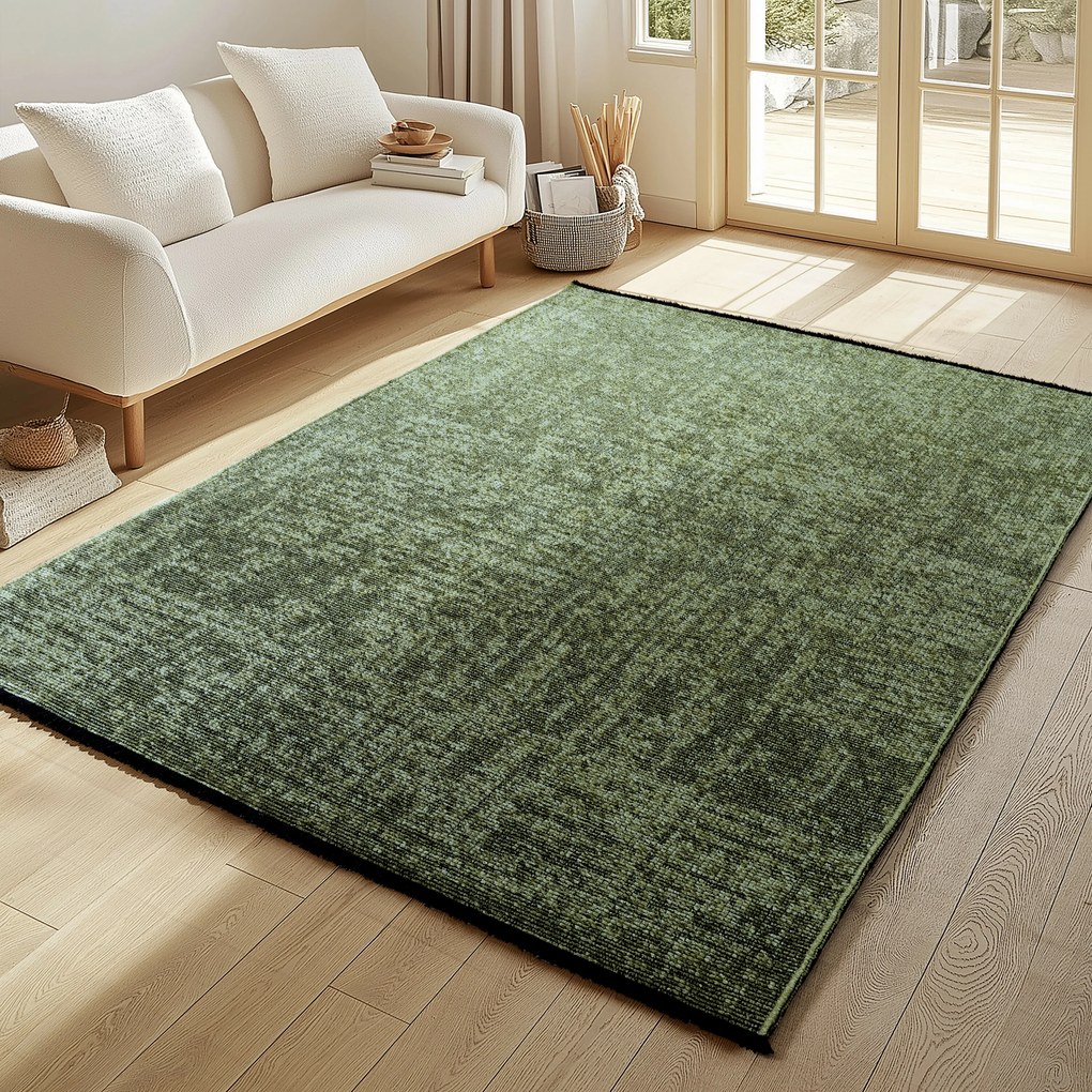 Ayyildiz, Kusový koberec Space 1900 green, 160x230, zelená, chodba / předsíň
