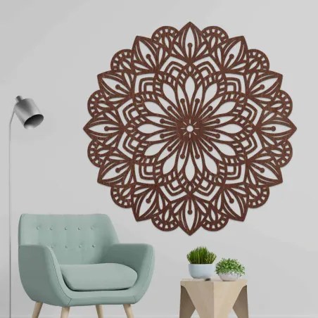 Dřevěná mandala na zeď - Elegantní dekorace | SENTOP PR0252
