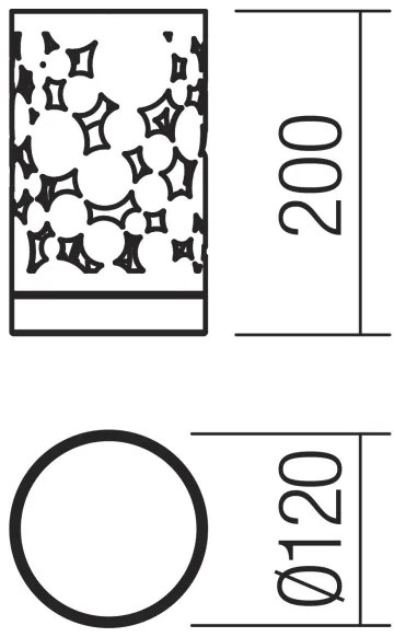 Redo 01-2142 - Stolní lampa MELIA 1xE14/28W/230V
