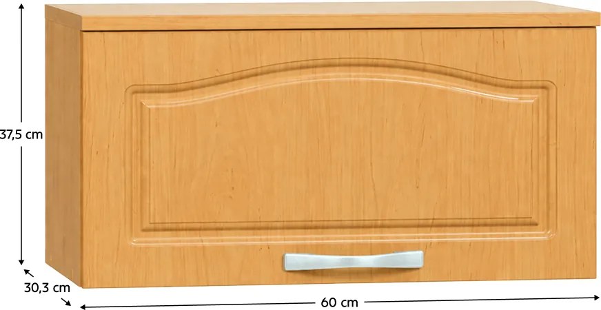 Horní skříňka, olše, LORA MDF NEW KLASIK W600K