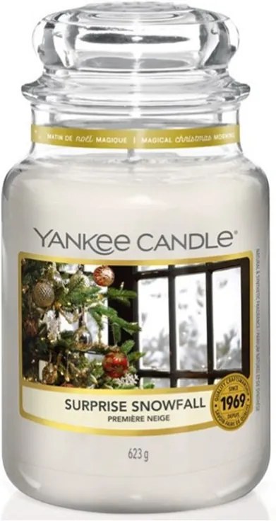 Yankee Candle vonná svíčka Surprise Snowfall Classic velká