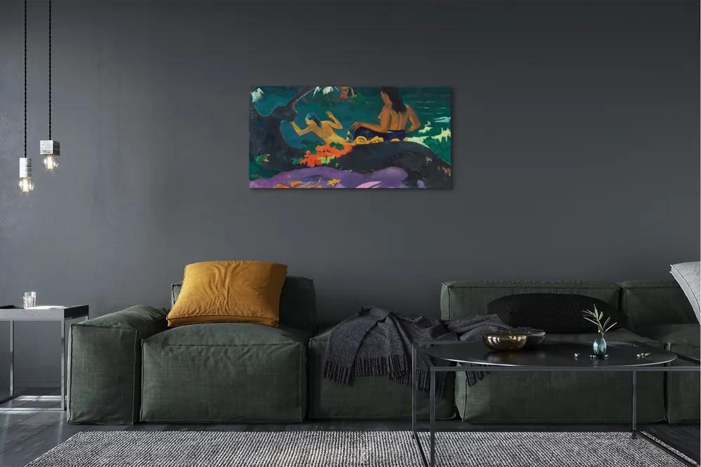 Obrazy na plátně Art působí na jezeře 100x50 cm