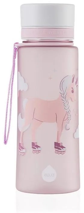 Růžová láhev Equa Unicorn, 600 ml