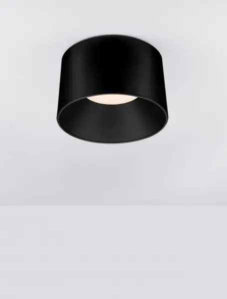 LED černé designové stropní svítidlo Atil