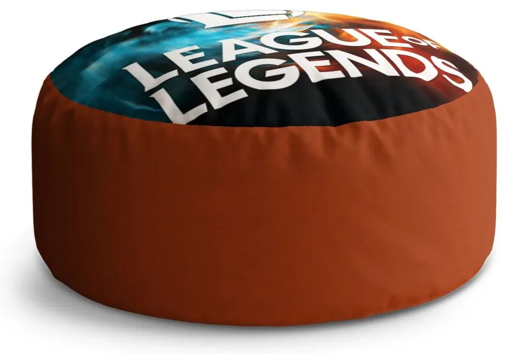 Sablio Taburet Circle League of Legends Glow: 38x48 cm