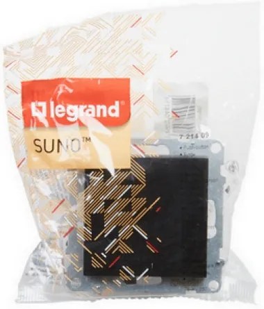 Legrand SUNO tlačítko černé 721409