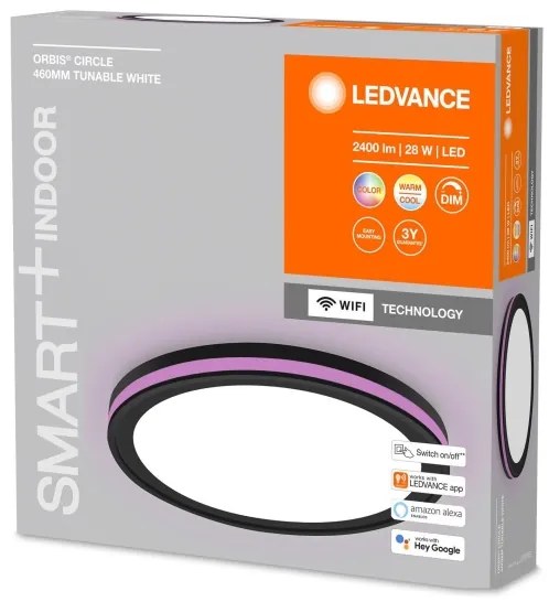 Ledvance -LED RGBW Stmívatelné stropní svítidlo SMART+ CIRCLE LED/28W/230V Wi-Fi