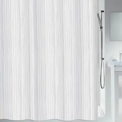 Spirella RAYA sprchový závěs 180 x 200 cm bílý / polyester