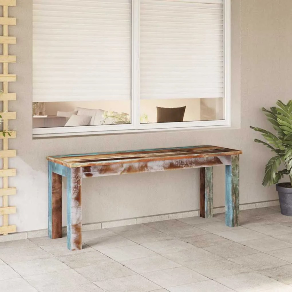 Lavice masivní recyklované dřevo 110 x 35 x 45 cm 243454