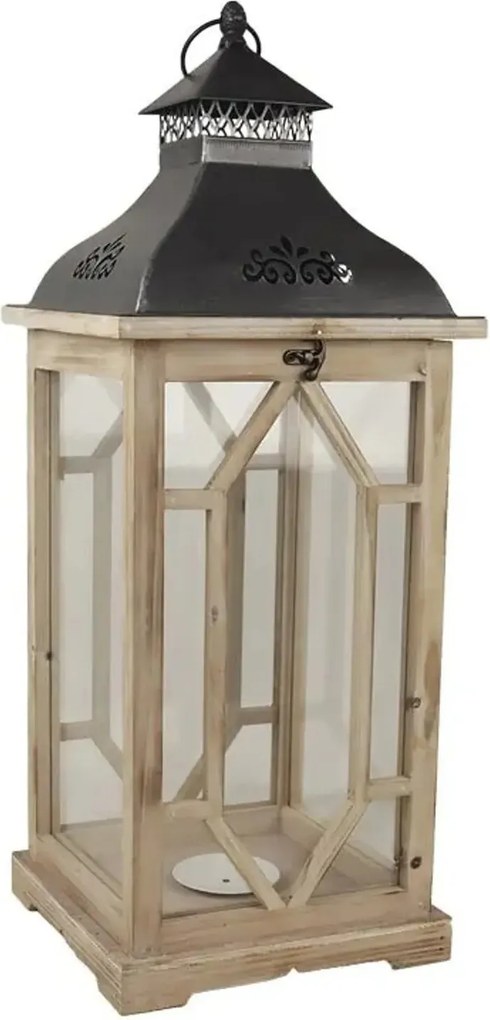 Dřevěná lucerna Morex D3141, 62 cm