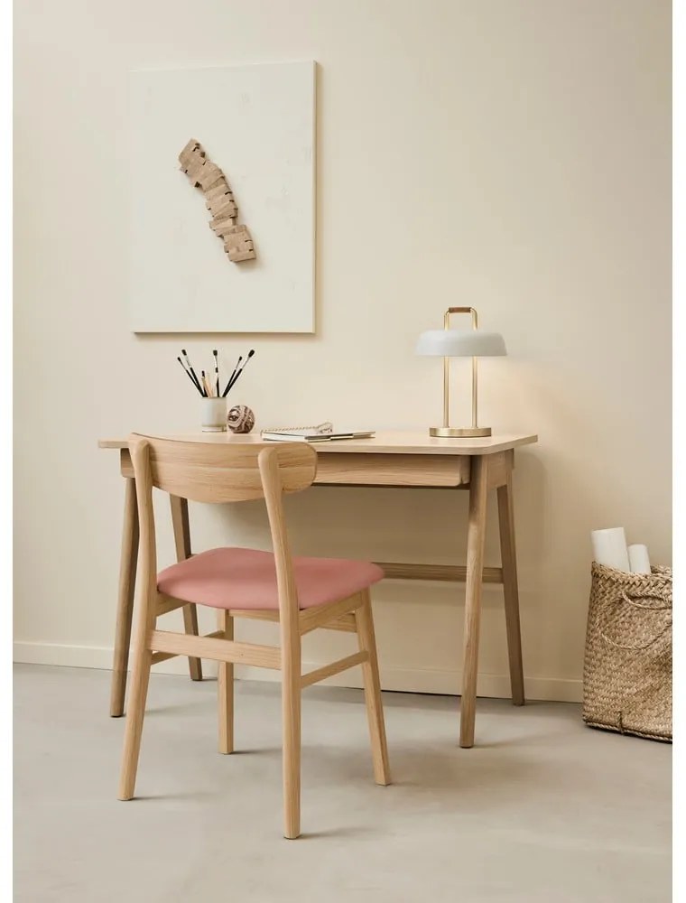 Pracovní stůl s deskou z dubového dřeva 110x55.5 cm Home - Hammel Furniture