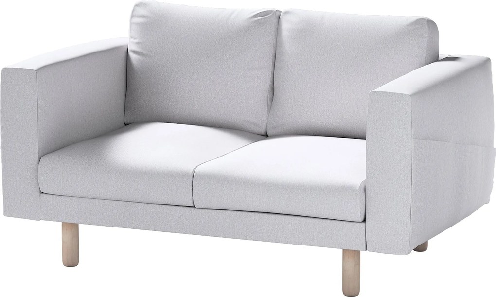 Potah na pohovku IKEA Norsborg 2-místná barva šedá látka pletený vzor