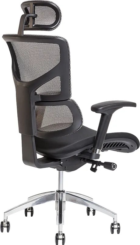 Kancelářská ergonomická židle Office Pro MEROPE SP — více barev, nosnost 135 kg Černá