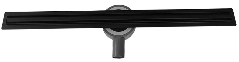 BPS-koupelny Sprchový odtokový žlab DL03 HYD-2606 70 cm, černý