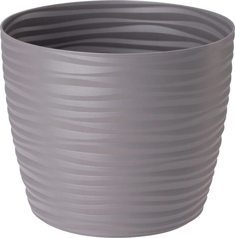 AMADEA Květináč plastový - doplněk k dřevěným květináčům, průměr 13 cm, výška 11 cm