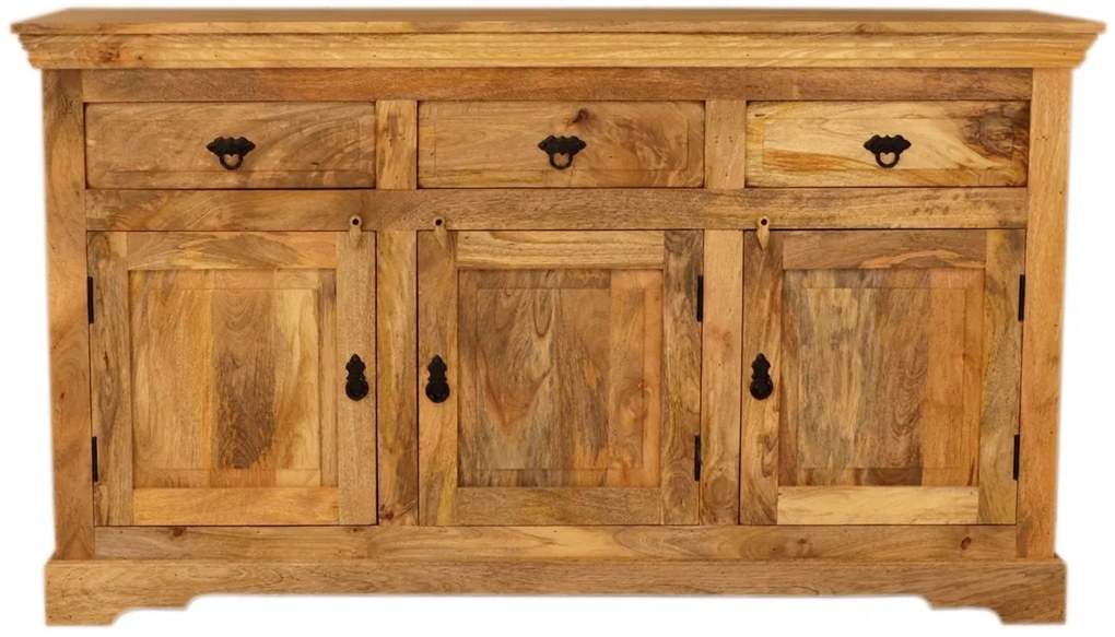 furniture-nabytek.cz - Komoda mangové dřevo 140x90x45