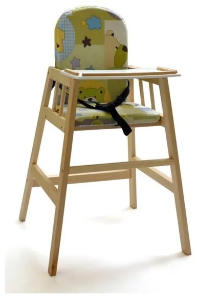 Přírodní dětská jídelní židlička Faktum Abigel