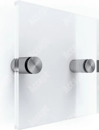 ACCEPT Dveřní tabulka Clear CL2 - rozměr 100 x 100 mm