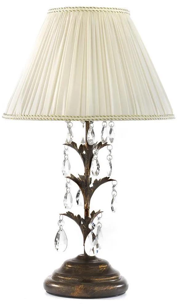 ONLI | ONLI - Stolní lampa TERESA 1xE27/22W/230V bronzová 58 cm | OL0096