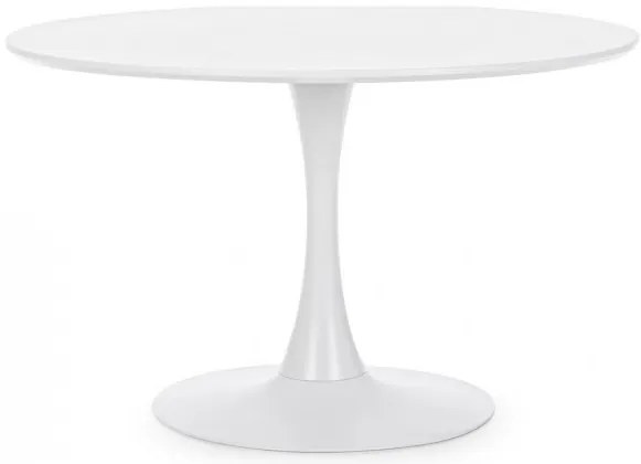 BIZZOTTO Kulatý jídelní stůl BLOOM bílý 120cm 0732981