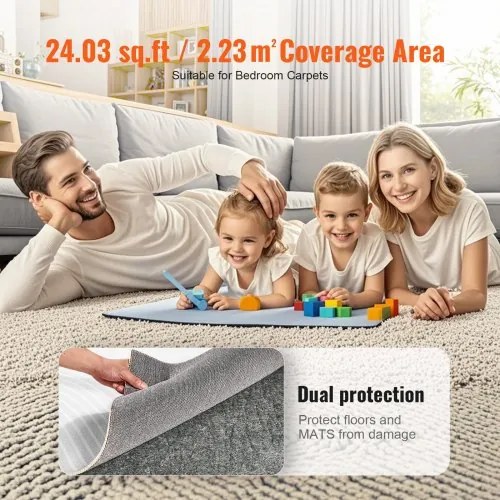 Rug Pad Gripper 1,22 × 1,83 m Ochranná podložka na koberec 11,9 mm