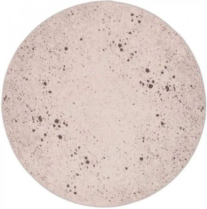 Kusový koberec Sean alabaster Kruh 160 cm průměr