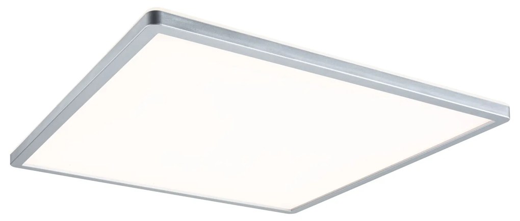 Paulmann 70995 Atria Shine, matně chromové stropní LED svítidlo s korónou, 22W LED 3000K tříkrokové stmívání, 42x42cm