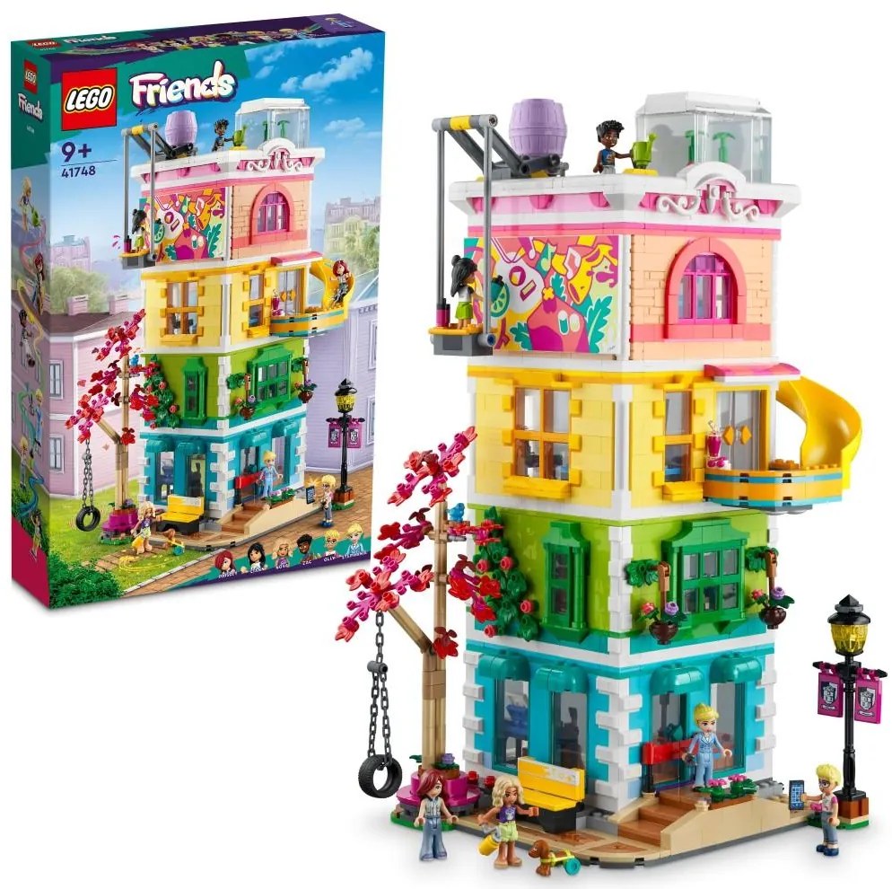 Lego stavebnice lego friends 41748 komunitní centrum v městečku heartlake