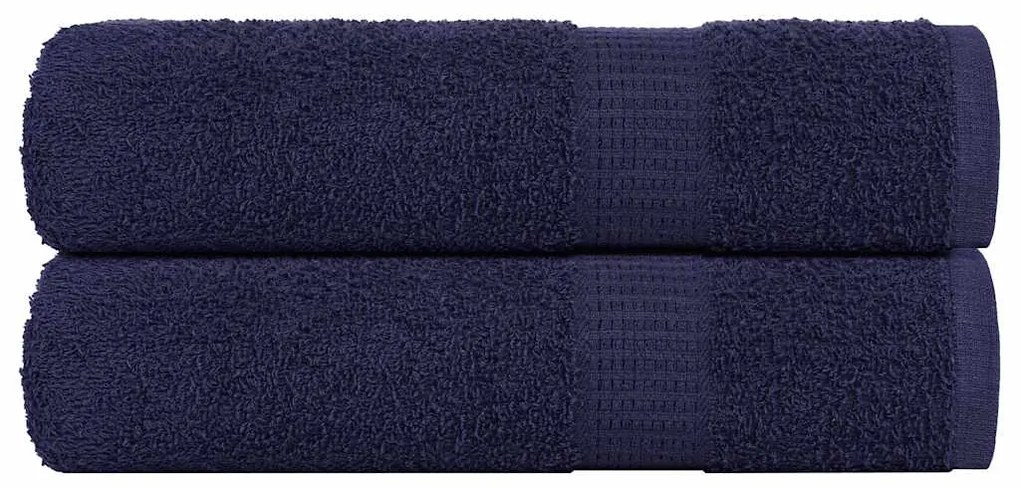 Ručníky FROGN 2 ks tmavě modré 50x100 cm 360 g/m² 136782