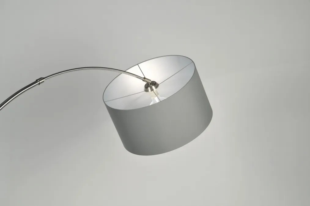Stojací designová oblouková lampa Greybow