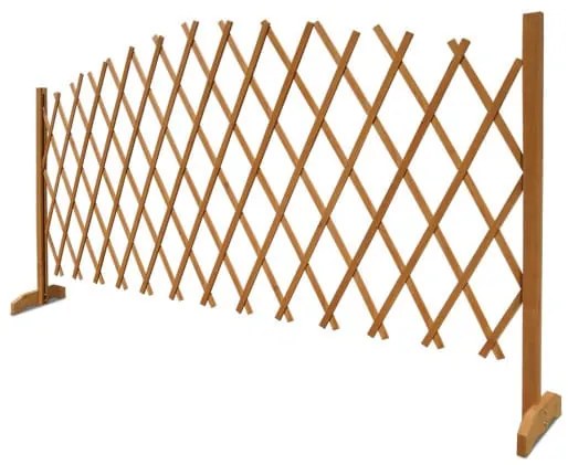 Deuba Zahradní mřížkový plot 200x107 cm - přírodní