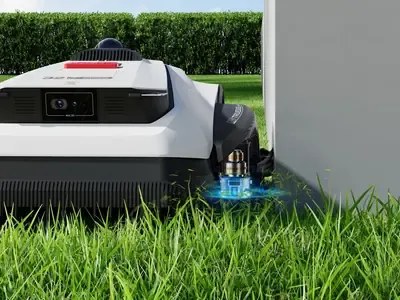 Ecovacs GOAT A1600 LiDAR PRO černá, bílá / Robotická sekačka na trávu